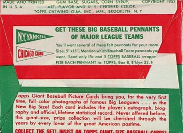 1952 Topps Baseball Cards: Key Facts, Values, And Checklist - Old ...