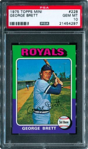 1975 Topps George Brett Rookie Card: The Ultimate Collector’s Guide ...