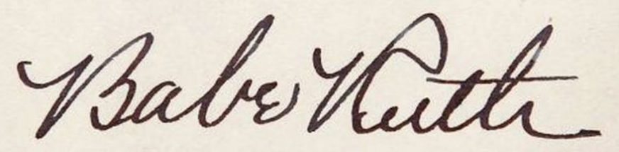Babe Ruth Autographs: The Ultimate Collector’s Guide - Old Sports Cards