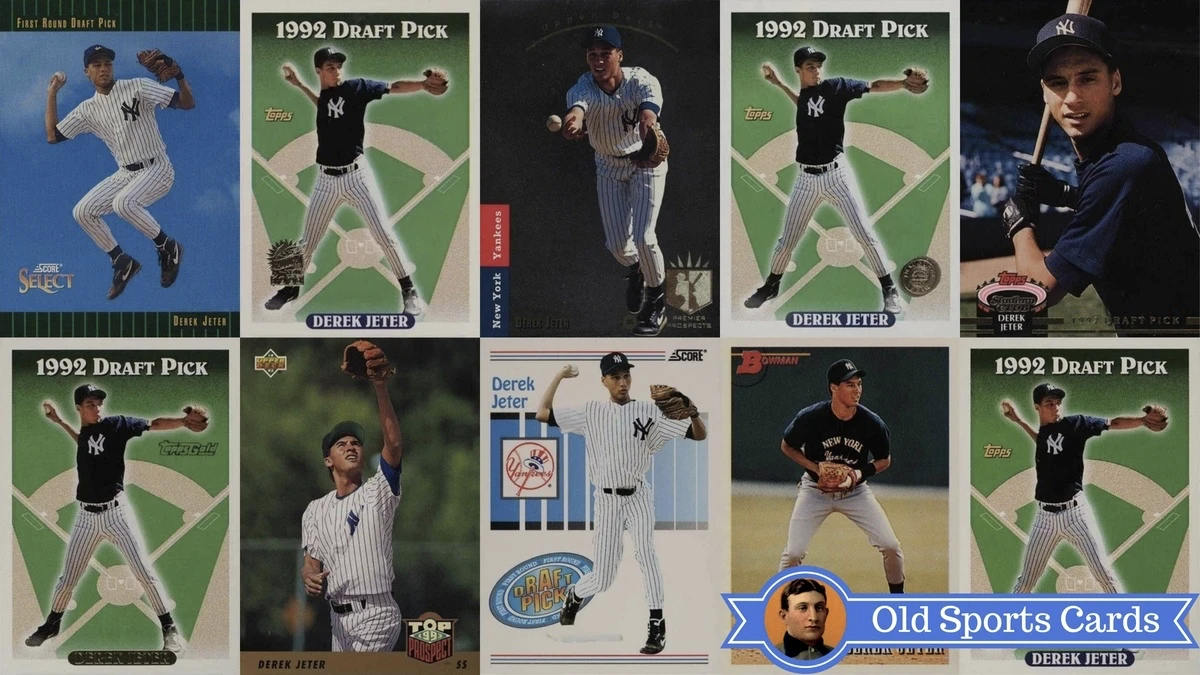 Derek Jeter Rookie Cards: The Ultimate Collector's Guide - Old Sports Cards