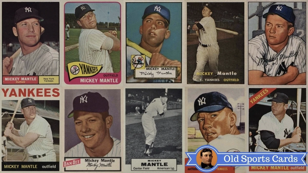 Mickey Mantle Baseball Cards: The Ultimate Collector's Guide - Old ...
