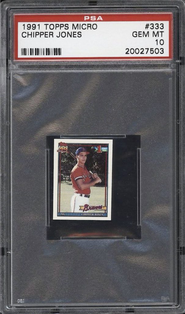 Chipper Jones Rookie Cards: The Ultimate Collector’s Guide - Old Sports ...