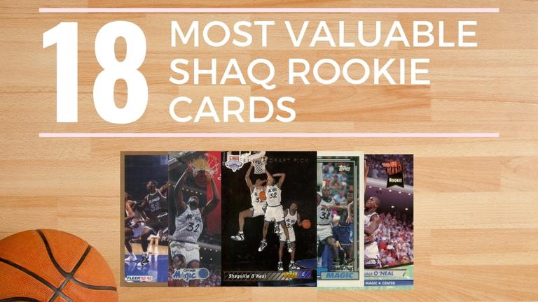 18 Most Valuable Shaq Rookie Cards - Old Sports Cards