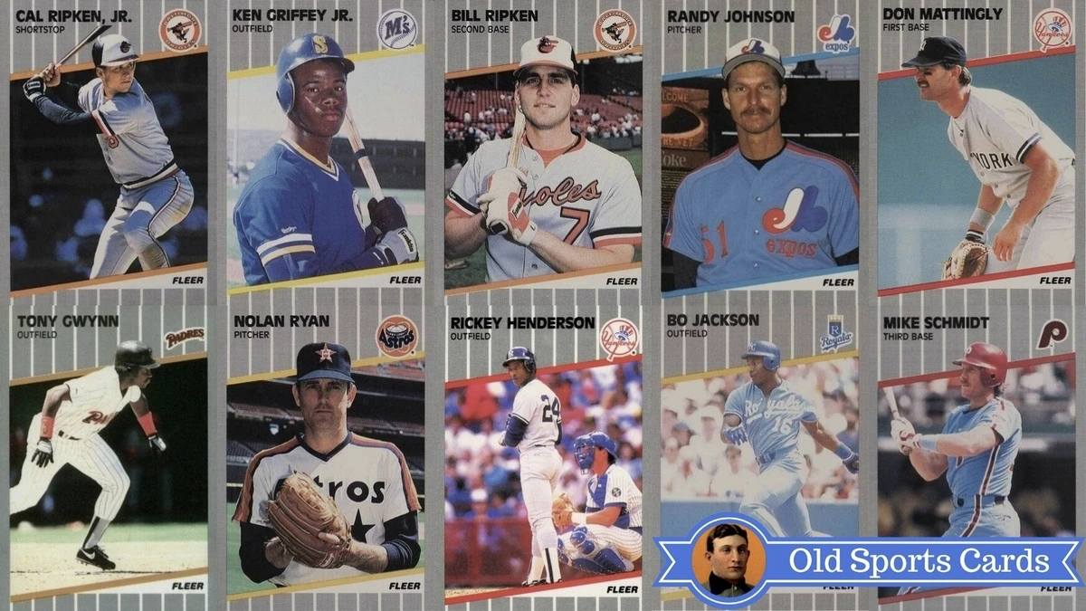 30 Most Valuable 1989 Fleer Baseball Cards - Old Sports Cards