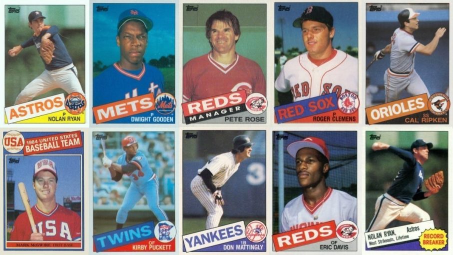 10 Most Valuable 1985 Topps Baseball Cards | Old Sports Cards