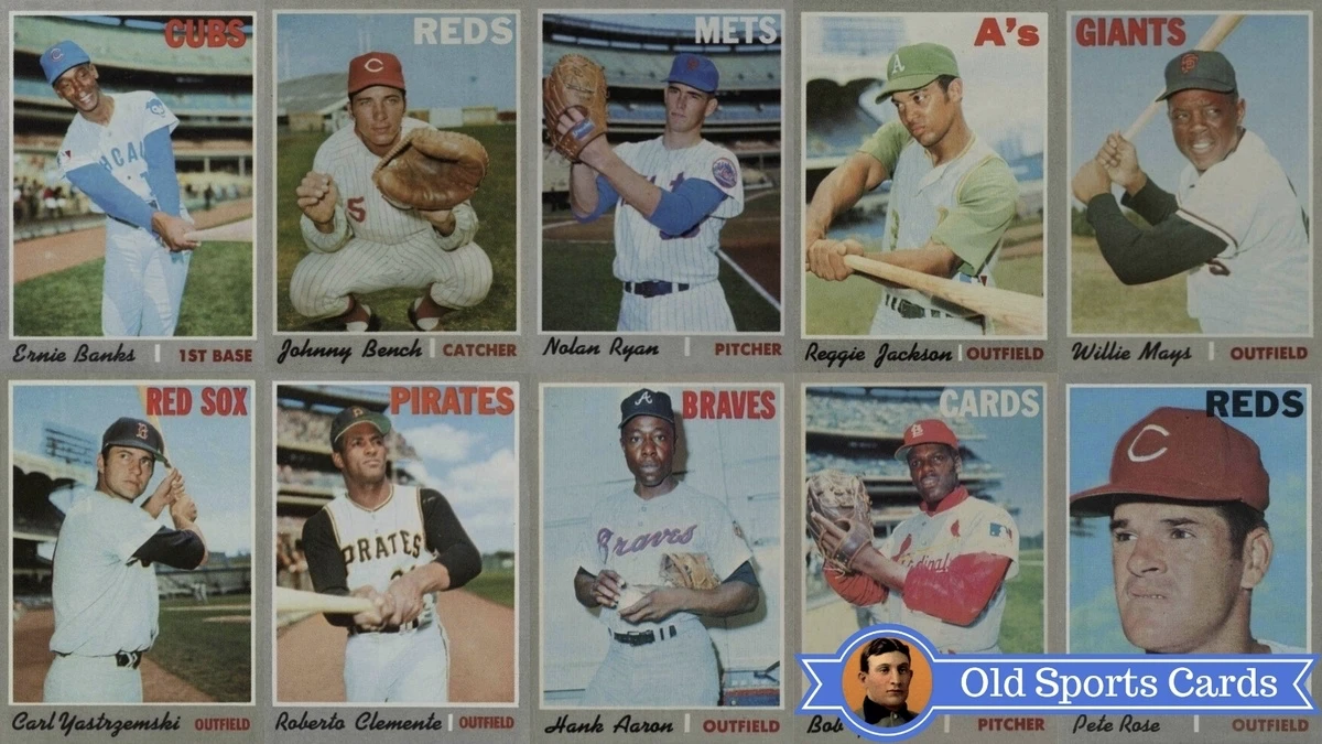 25 Most Valuable 1970 Topps Baseball Cards - Old Sports Cards