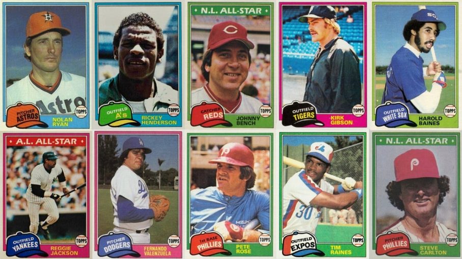 15 Most Valuable 1981 Topps Baseball Cards | Old Sports Cards
