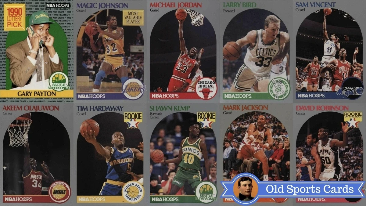 25 Most Valuable 1990 NBA Hoops Basketball Cards Old Sports Cards
