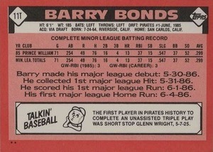 15 Most Valuable Barry Bonds Rookie Cards - Old Sports Cards