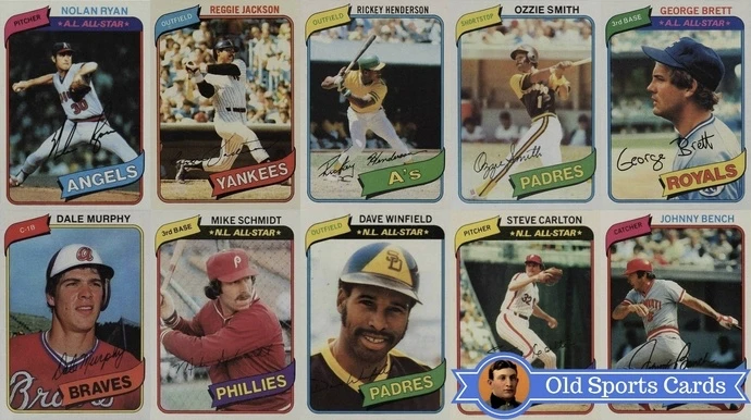 25 Most Valuable 1980 Topps Baseball Cards - Old Sports Cards