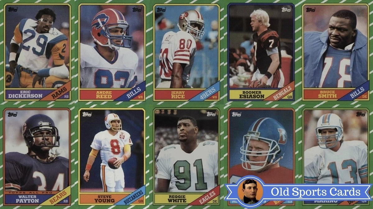 25 Most Valuable 1986 Topps Football Cards - Old Sports Cards