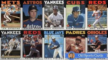 25 Most Valuable 1986 Topps Baseball Cards - Old Sports Cards