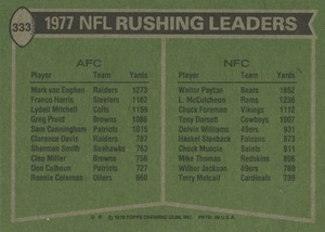 15 Most Valuable 1978 Topps Football Cards - Old Sports Cards