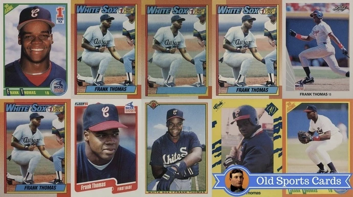 Frank Thomas Rookie Cards: The Ultimate Collector’s Guide - Old Sports ...