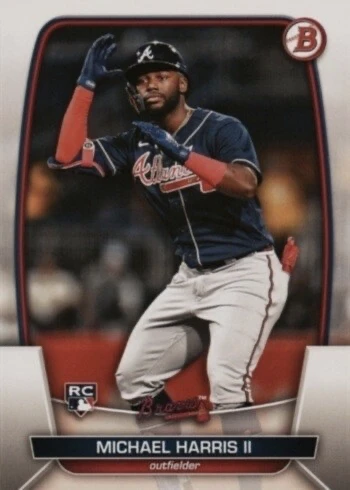 2023 Bowman #76 Michael Harris II Rookie Card - Old Sports Cards