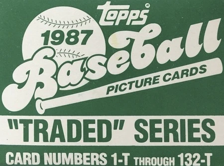 12 Most Valuable 1987 Topps Traded Baseball Cards - Old Sports Cards