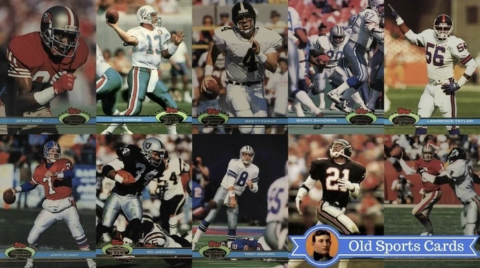 12 Most Valuable 1991 Topps Stadium Club Football Cards - Old Sports Cards 12 Most Valuable 1991 Topps Stadium Club Football Cards - Old Sports Cards