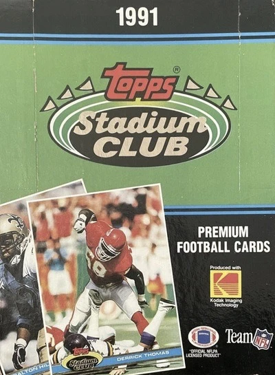 12 Most Valuable 1991 Topps Stadium Club Football Cards - Old Sports Cards