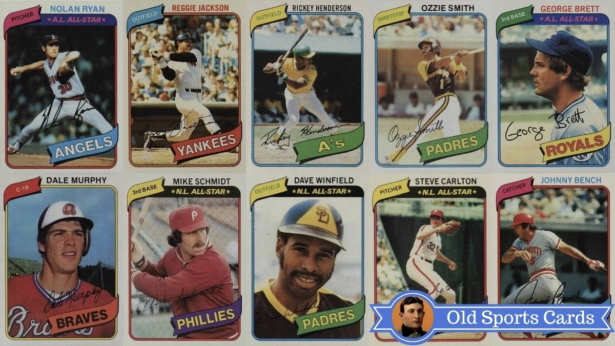 25 Most Valuable 1980 Topps Baseball Cards - Old Sports Cards