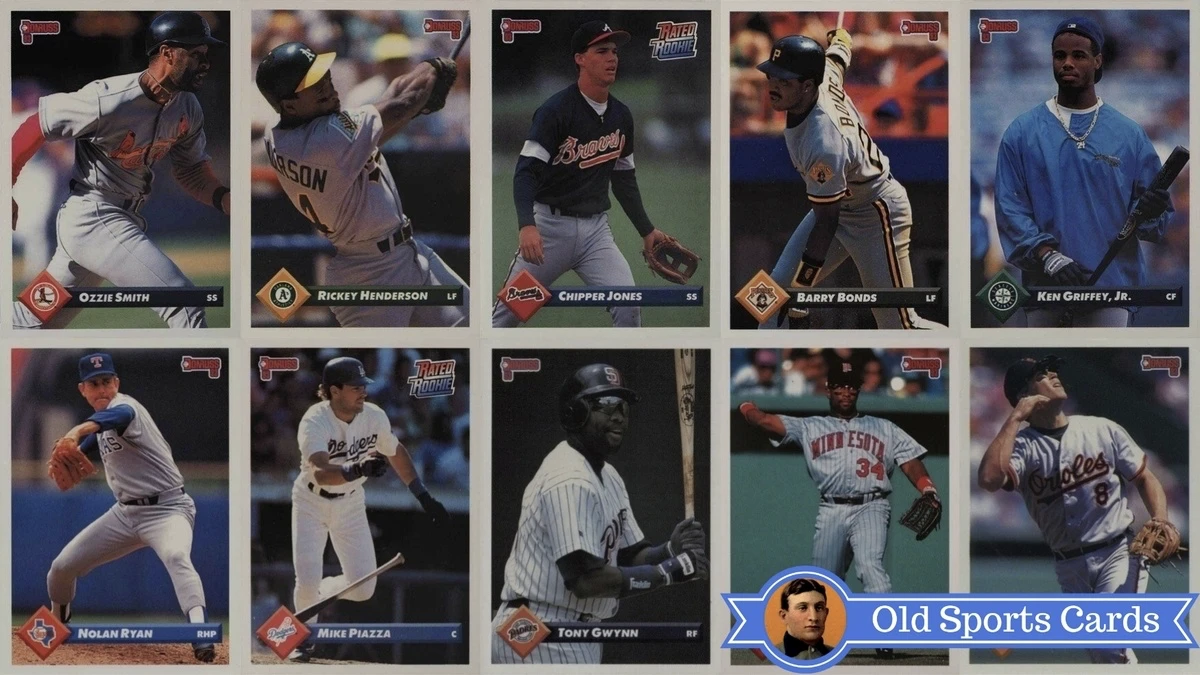 15 Most Valuable 1993 Donruss Baseball Cards - Old Sports Cards