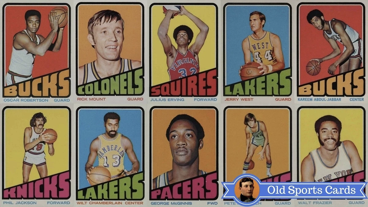 15 Most Valuable 1972 Topps Basketball Cards - Old Sports Cards