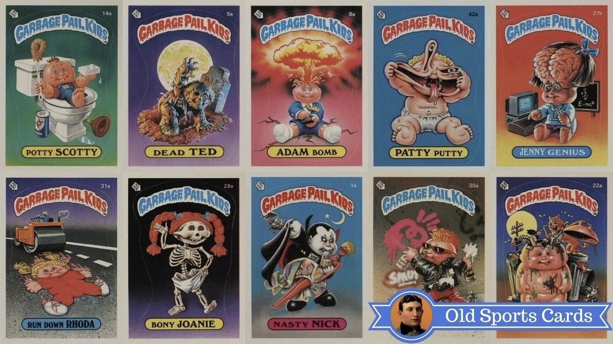 25 Most Valuable Garbage Pail Kids Cards - Old Sports Cards