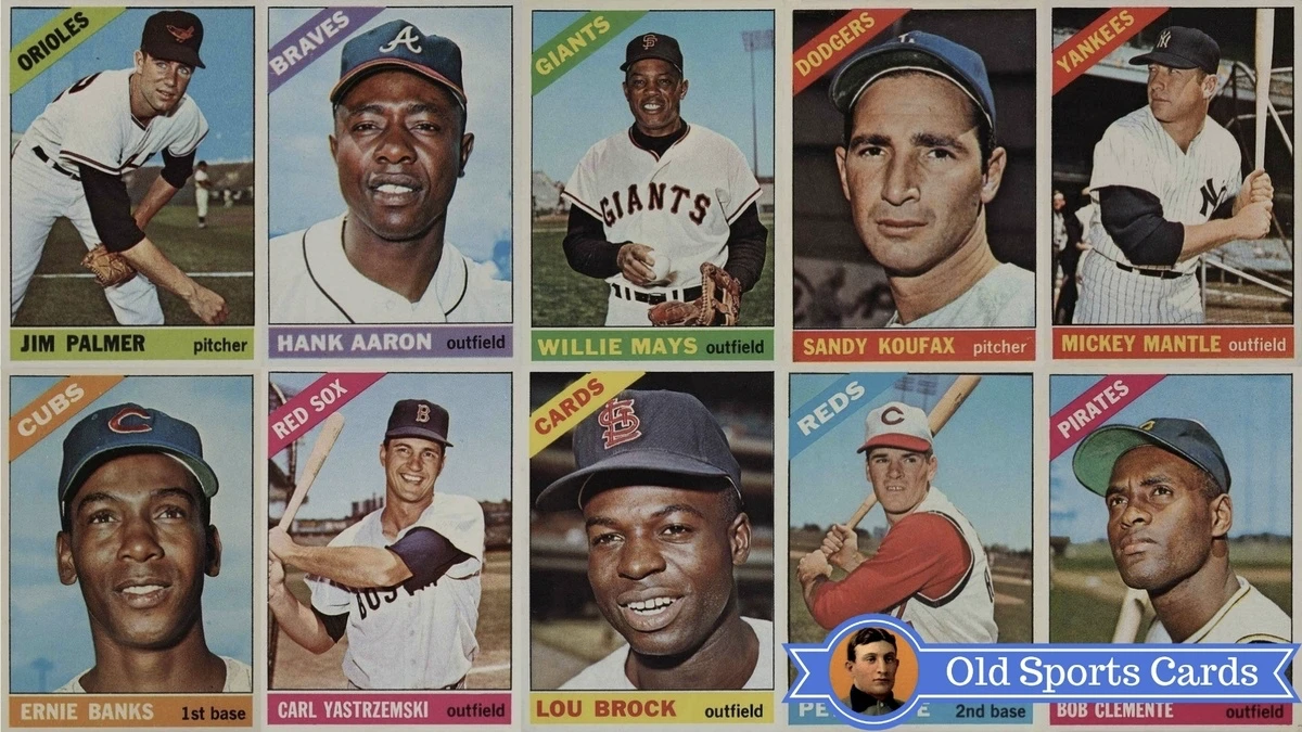 25 Most Valuable 1966 Topps Baseball Cards - Old Sports Cards